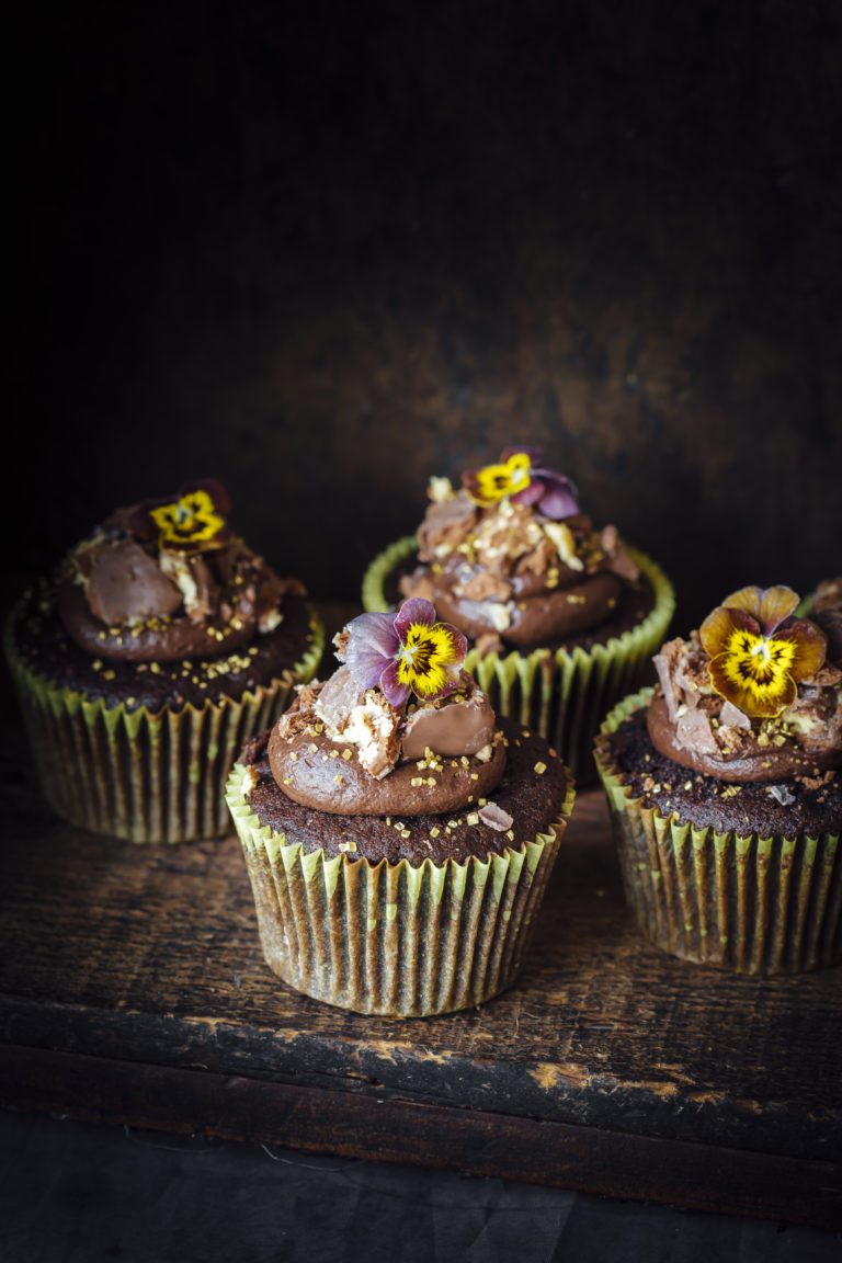 Tim Tam Pineapple Chocolate Cupcakes - Sugar et al